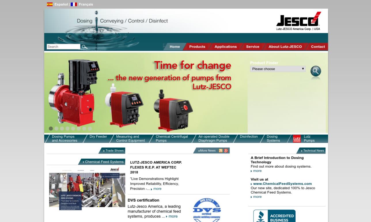 Lutz-JESCO America Corp. | Metering Pumps