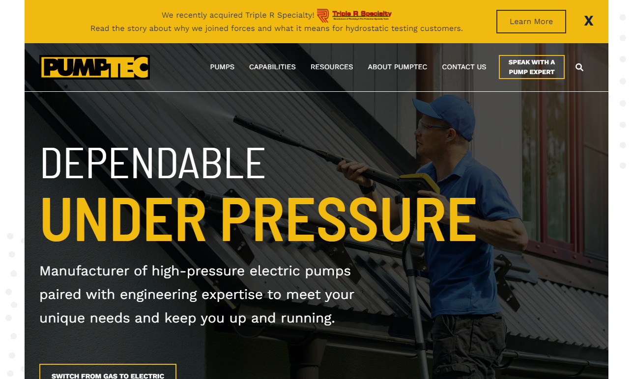 Pumptec, Inc. | Metering Pump